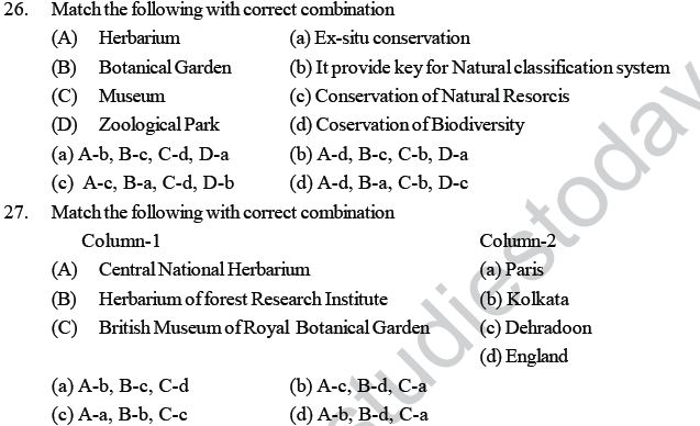 NEET UG Biology Classification Aids MCQs with Answers